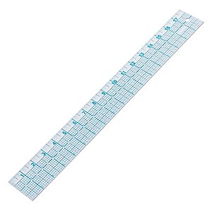 See-Thru Accurate Positioning and Marking Sewing Clear Ruler 2 x 18 inch