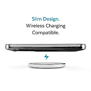 Speck Products Presidio Perfect Clear Case Fits Samsung Galaxy S23, Clear/Clear