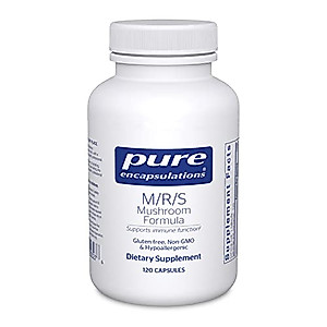 Pure Encapsulations M/R/S Mushroom Formula | Hypoallergenic Supplement Promotes Immune Health and Provides Broad-Spectrum Physiological Support | 120 Capsules