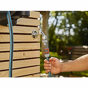 Gardena 18620 82 Foot Wall Mounted Retractable Hose Reel, ft, Standard