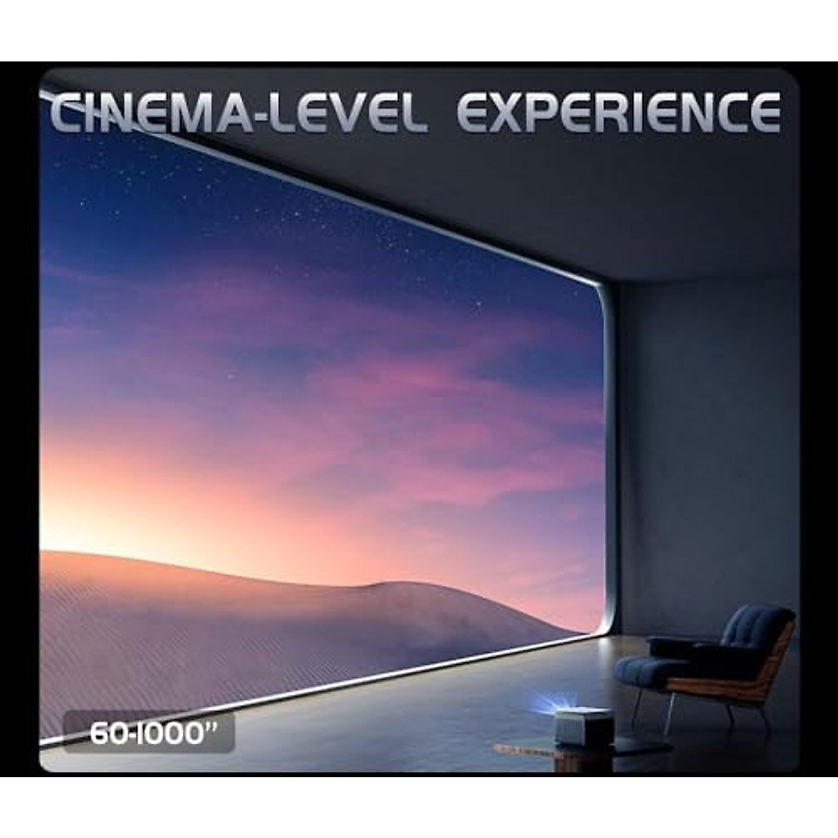 Formovie X5 4K Laser Projector ALPD Portable Home Theater Projector 2450 Lumens Series (without Fire TV Stick 4K Max)