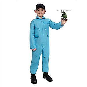 Rothco Kids Flightsuit (Light Blue, Large)