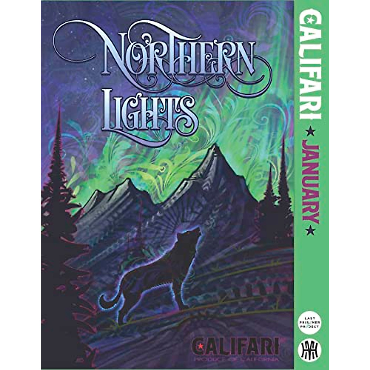 Califari Strain Art Print 2023 Calendar - Wall Art for Dorm, Store, Dispensary, or Smoke Shop - Home Office and Stoner Room Decor