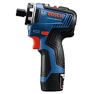 BOSCH GSR12V-300HXB22 12V Max Brushless 1/4 In. Hex Two-Speed Screwdriver Kit with (2) 2.0 Ah Batteries