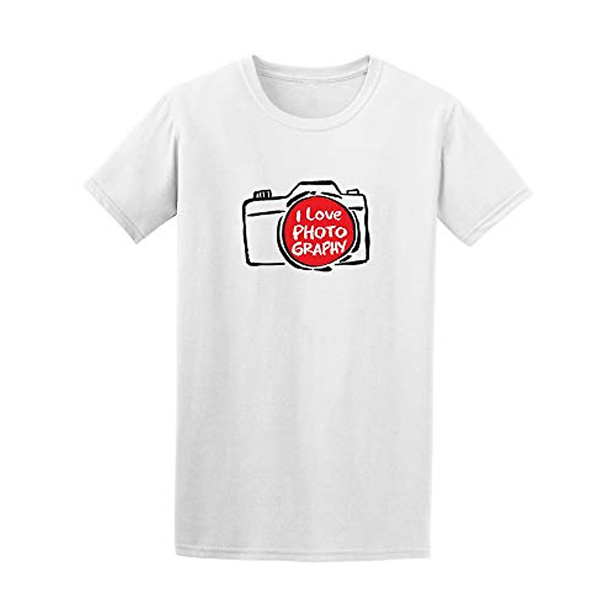 I Love Photography Camera Icon Tee - Image by Shutterstock