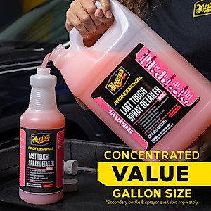 Meguiar's D15501 Last Touch Spray Detailer - 1 Gallon Container