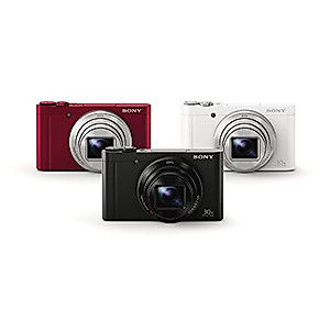 Sony Cyber-shot DSC-WX500 Digital Camera (Black) Bundle [Japan Import]