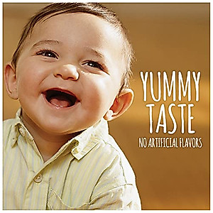 Gerber Lil Crunchies Baked Grain Snack, Mild Cheddar, Baked with Whole Grains & Non GMO Ingredients, For Crawlers 8 Months & Up, 1.48-Ounce Canister (Pack of 2)