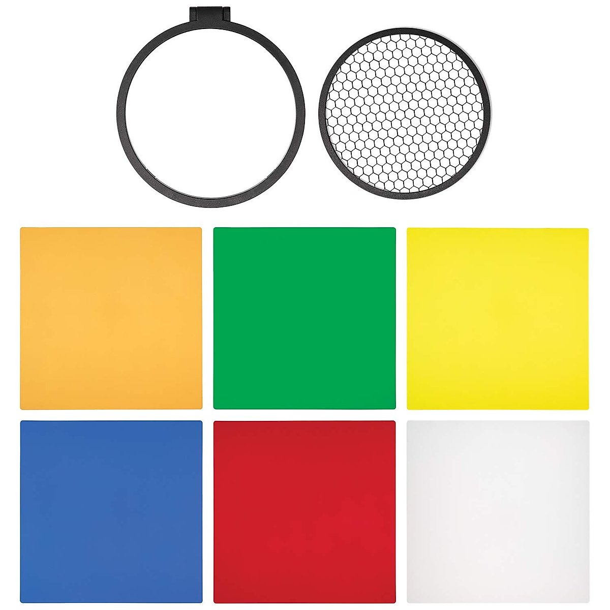 Westcott FJ200 Round Head Pocket Strobe with 1.3 sec. Recycle Time, TTL, HSS and Includes Tilter Bracket, 30-Degree Honeycomb Grid with Gel Clip and Travel Case