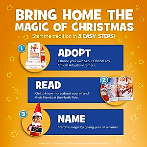 The Elf on the Shelf: A Christmas Tradition - Girl Scout Elf with Blue Eyes - includes Artfully Illustrated Storybook, Keepsake Box and Official Adoption Certificate