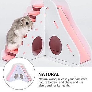 POPETPOP 1pc Pet Slide Hamster Sliding Ladder House Slide Playground Hamster House Colored Hamster Nest Pet Hamster House Pet Hamster Toy Hamster Hideout Hamster Playground House