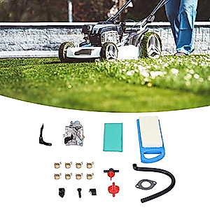 ENZZ Carburetor, Carburetor Kit High Efficiency Stable Reliable for Lawn Mower Replacement Accessories for Garden Tool
