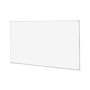 Marketing Holders Clear Cage Edge Liner 8" x 12" Pliable Pack of 8 Pet Rabbit & Guinea Pig cage Urine Guard Side Lining Less Mess Cage Sidng Sheets