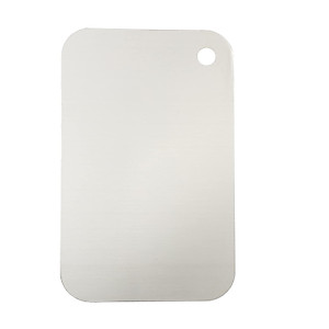 UPKOCH Chopping Tray Stainless Steel Stainless Steel Cutting Stainless Steel chopping board choppinng block stainless steel board Board for Baby Heavy Duty Chopping Board