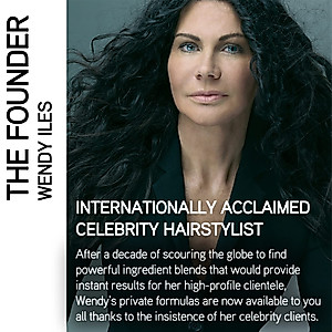 Iles Formula Signature Collection Box: Haute Performance Shampoo + Conditioner + Finishing Serum & Comb - Cleanse, Repair, & Protect All Hair Types, 6.8 Fl Oz (200 ML) Each