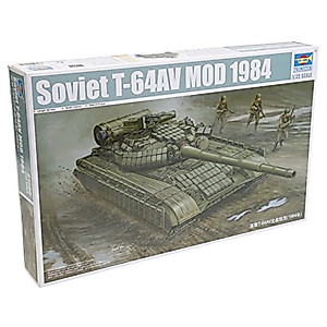 Trumpeter Soviet T-64AV MOD 1984 Model Kit (1:35 Scale)
