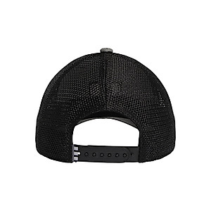 adidas Originals Men's Originals Trefoil Trucker, Heather Grey, One Size