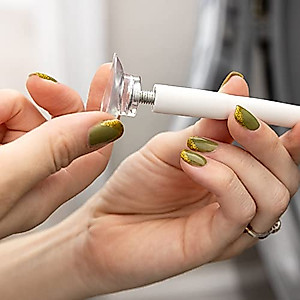 MYMOON HOME Front Load Washer Door Prop with Flexible Suction Cup and Magnetic Attachment, Improves Air Circulation to Reduce Odors, Fits Dryers and Dishwashers, Easy Install (White)