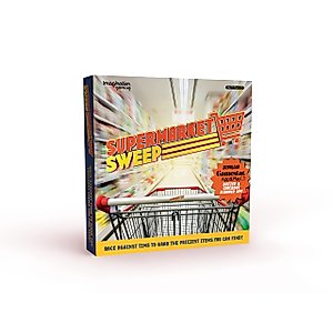 Supermarket Sweep Game, Race Against Time, Grab The Priciest Products to Win, Question Categories from TV Show, Aisle of Champions, On Your Carts, Get Set, Go, Ages 12+