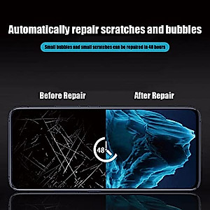 soliocial 2Pack Upgraded Hydrogel Screen Protector For TCL 40 XL 5G /TCL 40XL (2023) (6.75"), Non-breakable Flexible TPU&Case Friendly Transparent Soft Protective Film (Not Tempered Glass)