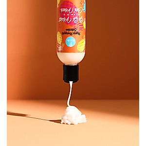 Curls Poppin Pineapple So So Clean Vitamin C Wash - Rejuvenating, Hydrating, and Cleansing - Hair and Scalp Shampoo - For Wavy, Curly, and Coily Hair Types, 8 Ounces