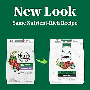 Nutro Natural Choice Senior Dry Dog Food, Lamb and Brown Rice Recipe, 30 lbs.