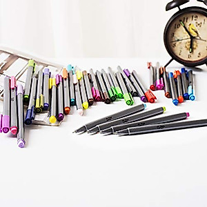 Mr. Pen- Pens, Fineliner Pens, 36 Pack, 0.4 mm, Pens Fine Point, Colored Pens, Journal Pens, Journals Supplies, Bible Supplies, Pen Set, Art Pens, Writing Pens, Fine Tip Markers