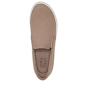 Naturalizer Womens Marianne Comfortable Fashion Casual Slip On Sneaker ,Oatmeal Snake,7.5W