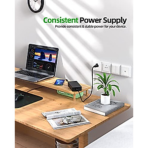 330W AC Charger Fit for Dell-Alienware X17 R1 R2 M17 R3 R4 Area-51m P45E P48E P38E Laptop Adapter Power Supply Cord