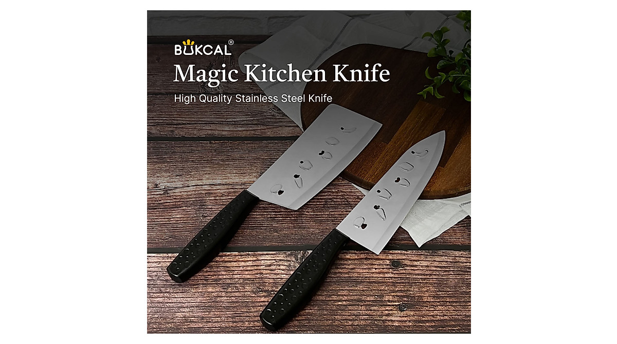 BUKCAL 7 Inch Super Light Kitchen Knife - Effortless Cutting