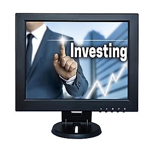 iChawk 12.1" inch Screen Monitor 800x600 4:3 Positive Screen HDMI-in USB VGA Plastic Outer Case Portable Four-Wire Resistive Touch LCD Screen Monitor for PC Display, Industrial Equipment W121PT-591R