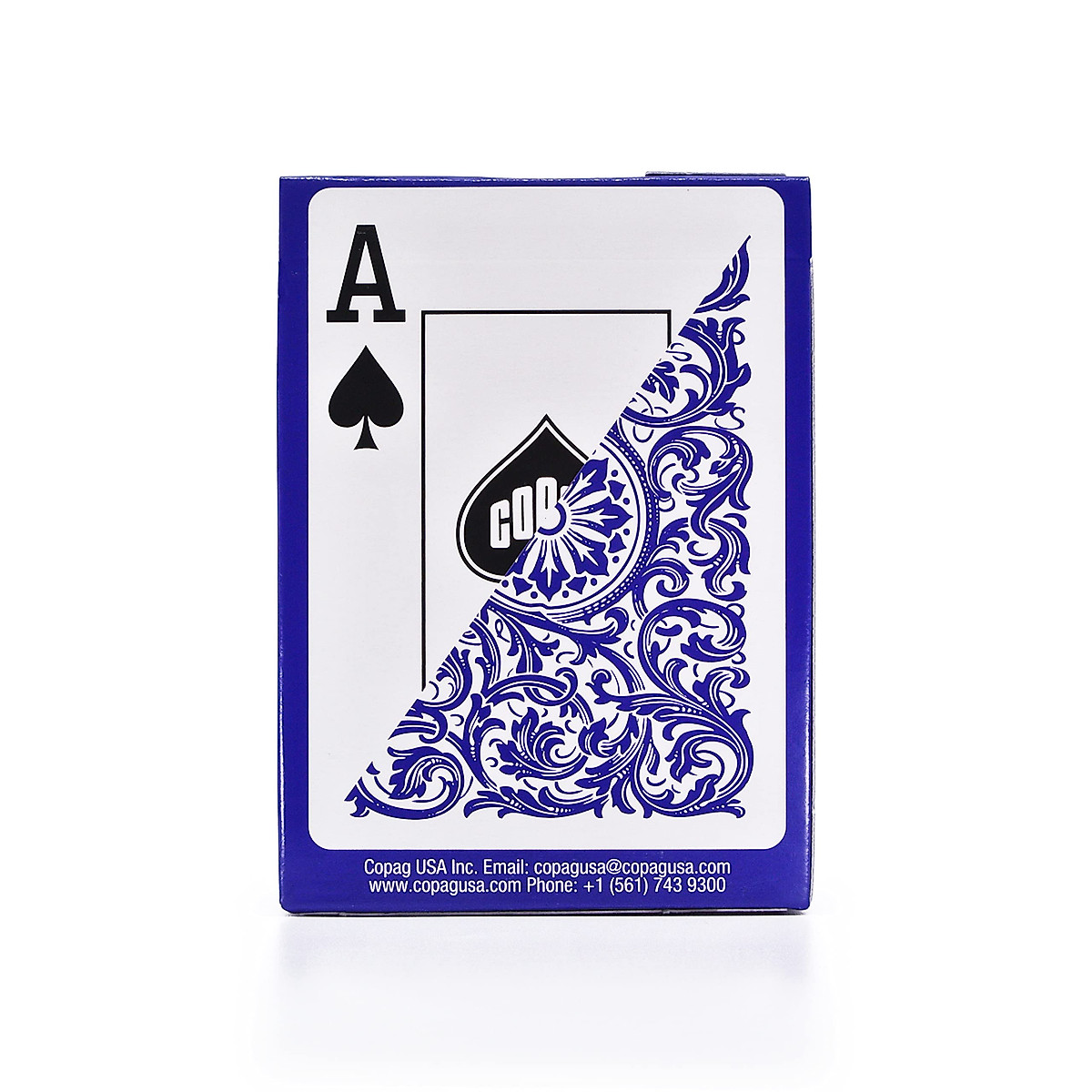 Copag Elite 100% Plastic Playing Cards, Poker Size (Standard) Jumbo Index Single Deck (Purple)