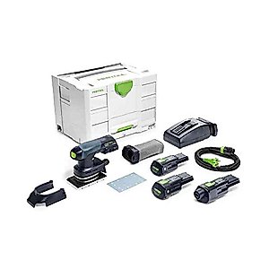 Festool 575728 Cordless Orbital Sander RTSC 400 Li 3.1 aH 18V I-Set