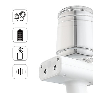 gernie 500ml Electric Handheld Sprayer Fogger Gun Portable Rechargeable Sprayer Gun with Negative Ion Spray, Nano Atomizer for Home Office School Hotel