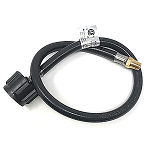 MI MADOL IMPORTS, LLC MADOL Pig Tail Propane Hose QCC1 x 1/4 Male NPT 2 FT 350PSI [948-760] with Flow Control Shut Off at Over 80,000 BTU's
