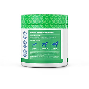 Nutricost Pets Multi-Functional Active & Healthy Lifestyle Support Soft Chews for Dogs (Beef Flavor) 60 Soft Chews