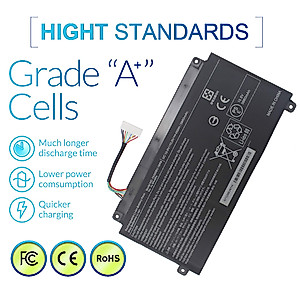 PA5208U-1BRS Battery for Toshiba Chromebook CB35-B3330 CB35-B3340 CB35-C3300 CB35-C3350 Satellite P55W P55W-C5200X P55W-C5314 P55W-C5316 P55W-C5204 P55W-C5208 E45W-C4200X L55W-C5278D L55W-C5259-1