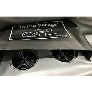 IN THE GARAGE Outdoor Car Cover - Inflatable Car Cover Outdoor, PROTECTS from HAIL - Outdoor Car Bubble, Inflatable Garage - Car Capsule - Car Cocoon, Car Bubble Storage - Car Shield - 16' / 4.9m