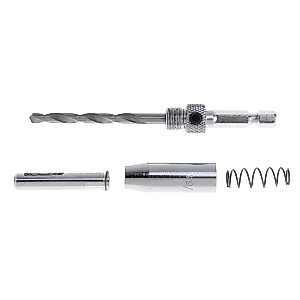 CLAHJQX 4pcs Self Centering Hinge Drill Bit Set, Door Window Hinge Perforator Hexagon Drill Locating Shaped Drilling Kit for Woodworking Punching 5/64" 7/64" 9/64" 11/64"