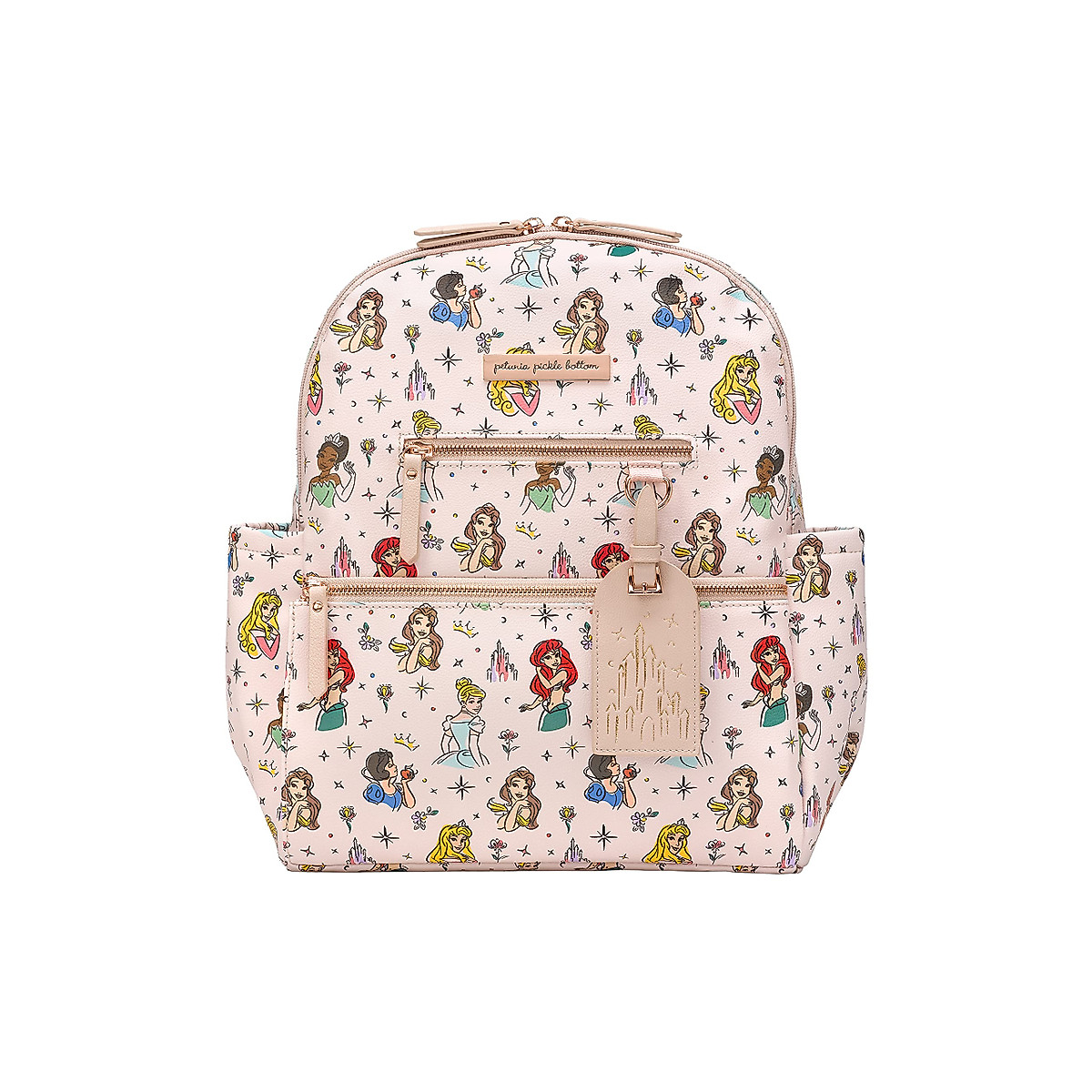 Petunia Pickle Bottom Ace Backpack | Diaper Bag | Diaper Bag Backpack for Parents | Baby Diaper Bag | Stylish and Spacious Backpack for On-the-Go Moms and Dads | Disney Princess