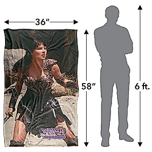 Trevco Xena Warrior Silky Touch Super Soft Throw Blanket 36" x 58"