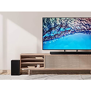SAMSUNG HW-B650 3.1ch Soundbar w/Dolby 5.1 DTS Virtual:X, Bass Boosted, Built-in Center Speaker, Bluetooth Multi Connection, Voice Enhance & Night Mode, Subwoofer Included, 2022