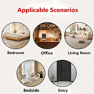 Srocvi Bear Area Rug Rustic Cabin or Lodge Themed Rug with Bear Deer Elk Moose Track and House Prints Brown Stitching Hallway Carpet Retro Washable Non Skid Throw Mat for Nursery Home Office, 6x9ft