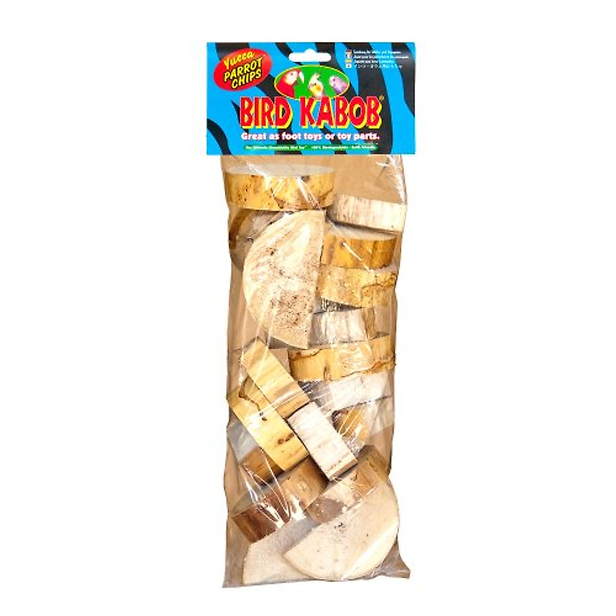 Bird Kabob Yucca Parrot Chips