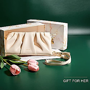 SINBONO Shoulder Bag, Evelyn Handbags Clutch Zipper Closure Small Purse with Adjustable Straps for Women