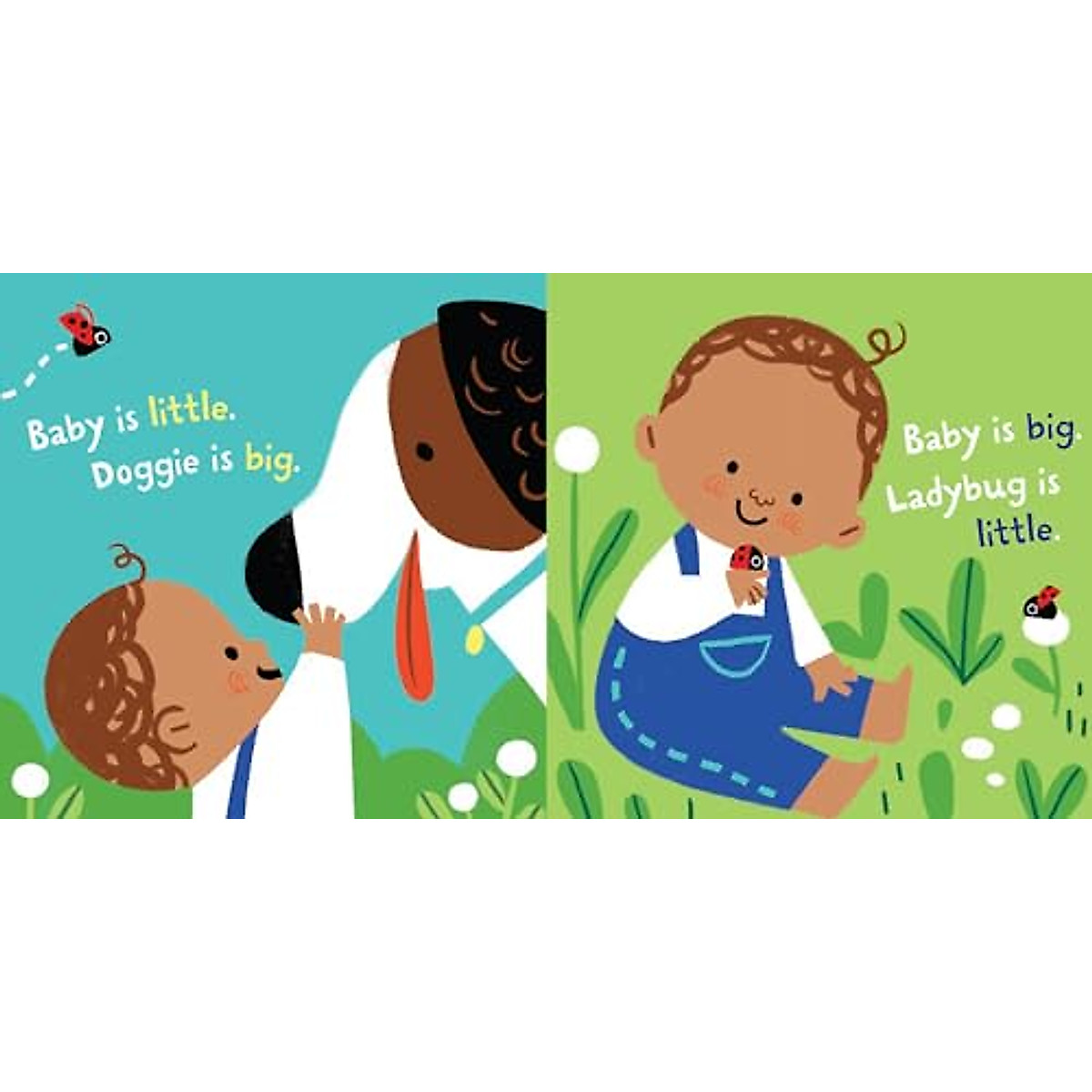 Indestructibles: Big and Little: A Book of Opposites: Chew Proof · Rip Proof · Nontoxic · 100% Washable (Book for Babies, Newborn Books, Safe to Chew)