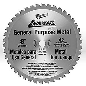 Milwaukee Circular Saw Blades,8-Inch blade