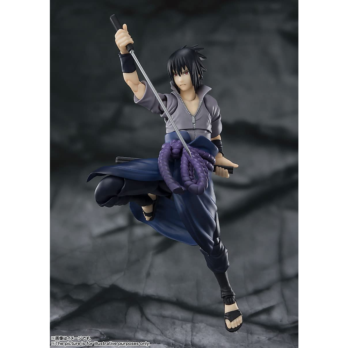 TAMASHII NATIONS - Naruto Shippuden - Sasuke Uchiha -He Who Bears All Hatred, Bandai Spirits S.H.Figuarts Action Figure