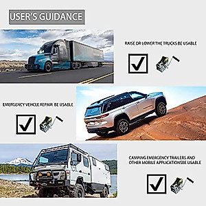 2500lbs Hand Winch + 24FT Strap, Heavy Duty Hand Crank Gear Winch Portable Manual Winch for Trailer, Boat or ATV