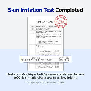 IsNtree Hyaluronic Acid Aqua Gel Cream 100ml, 3.38 fl.oz | Lightweight Hydrating Gel | Quick Absorbing Moisturizer | Korean Skincare